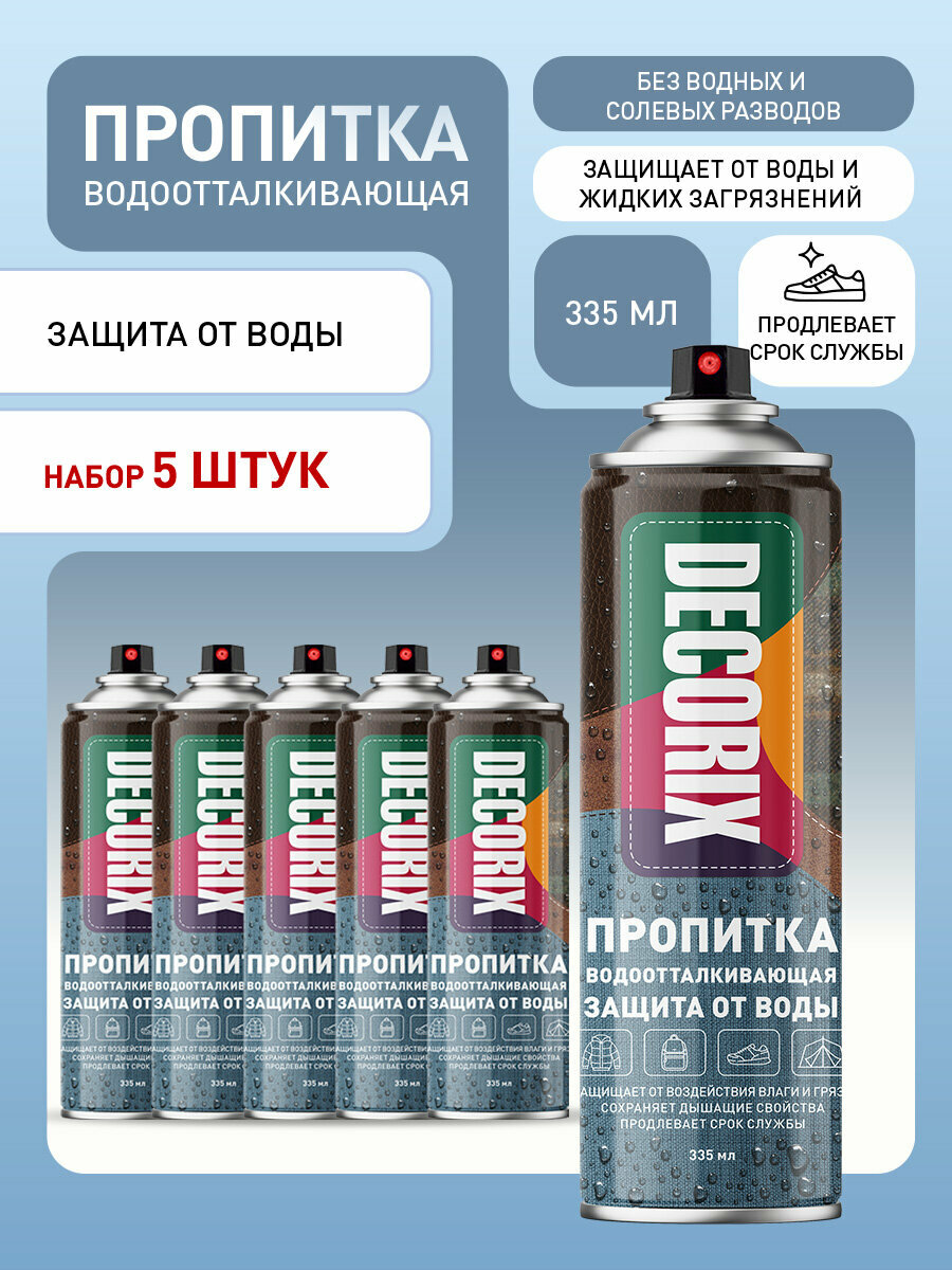 Decorix Пропитка водоотталкивающая