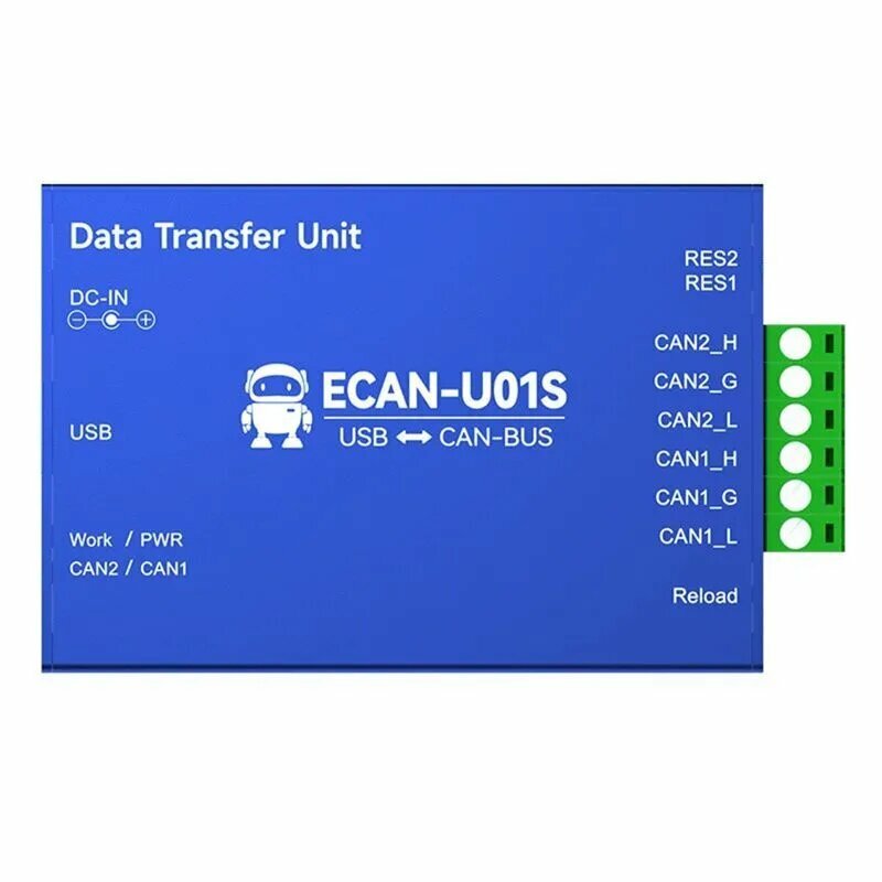 Преобразователь CAN в USB, отладчик CAN2.0, анализатор шины, двунаправленный двухсторонний приемопередатчик CAN-BUS, портативное реле