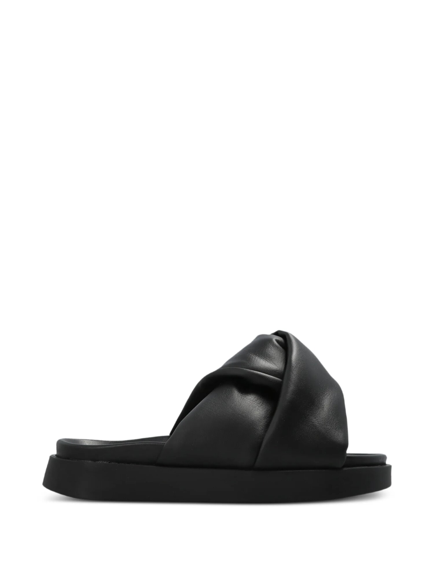 Босоножки Knotted-upper leather sandals