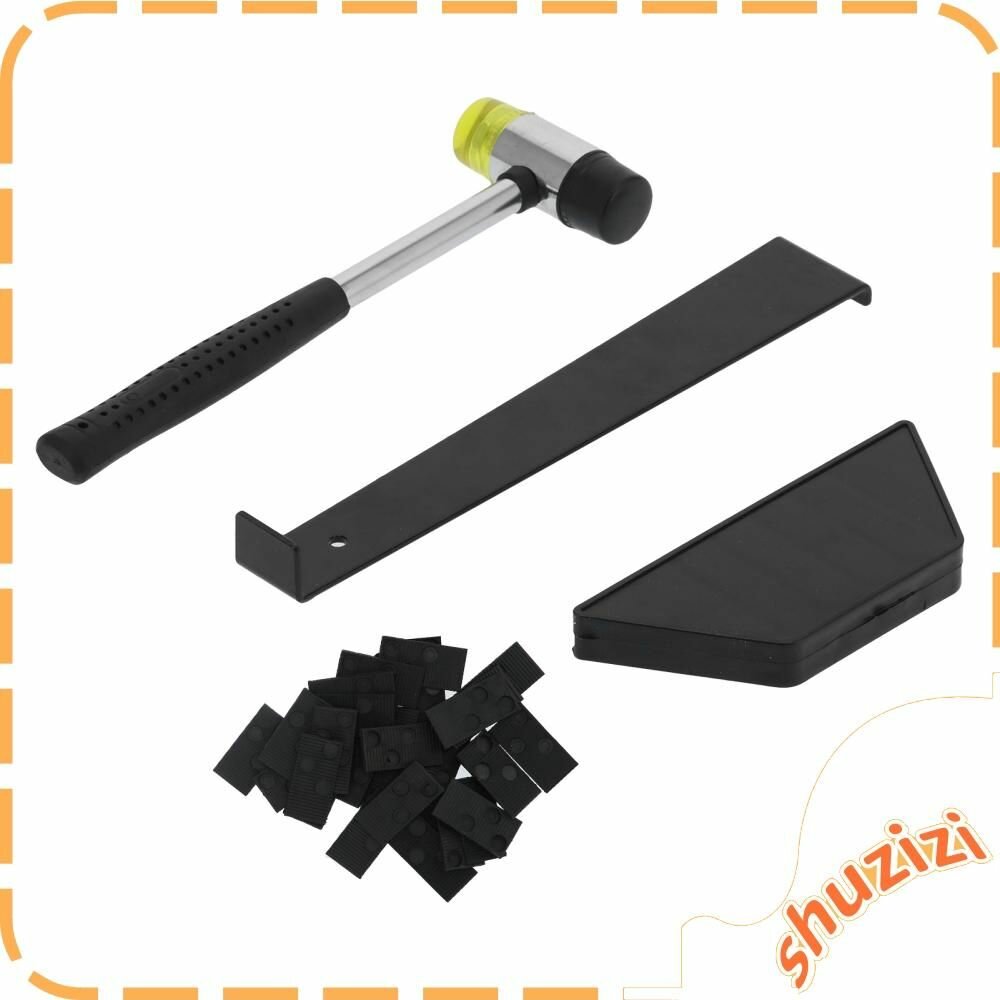 Инструменты для укладки пола, комплект с резиновым молотком для простоты установки