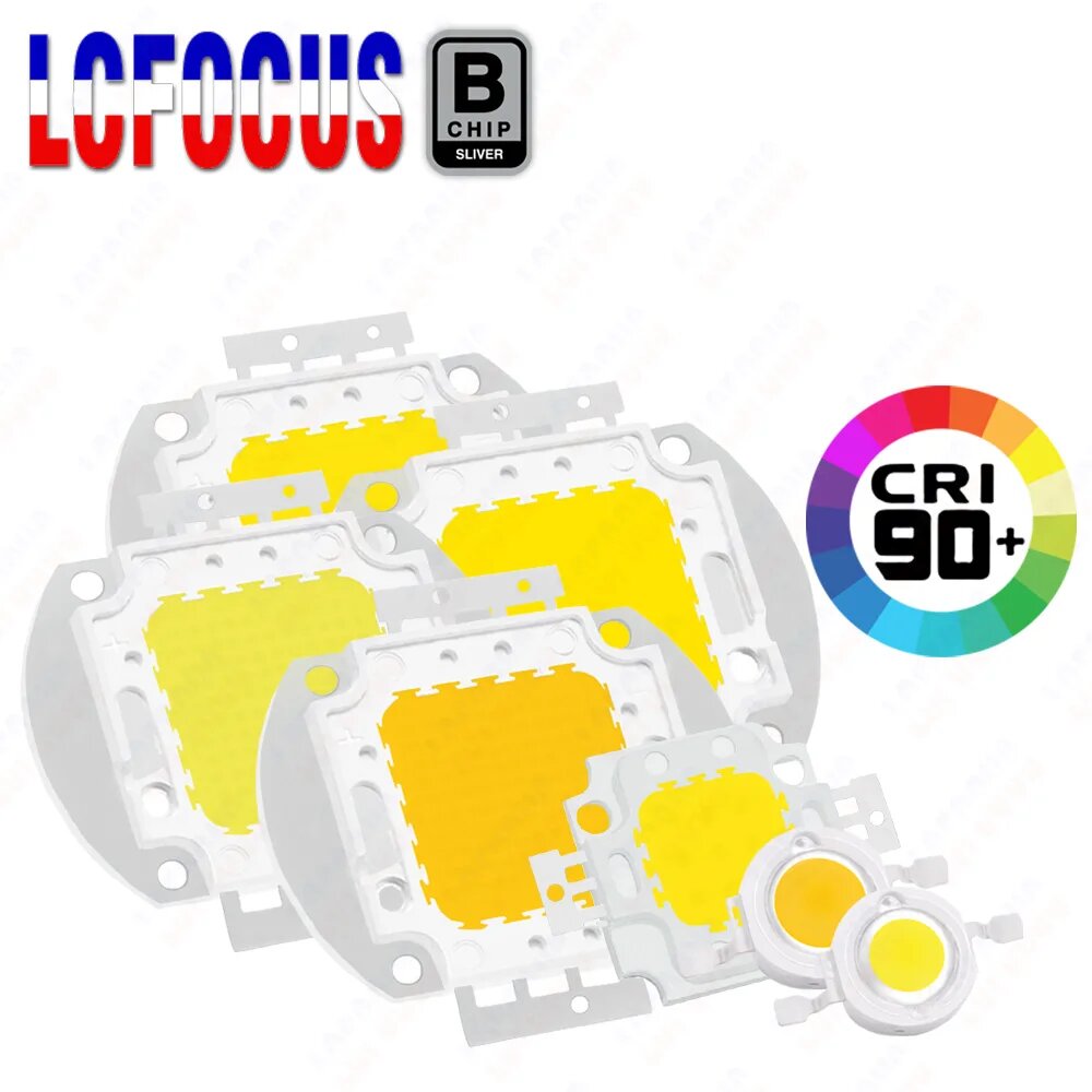 LCFOCUS LC-1&500RA, 3W x 10, CRI 90, Белый