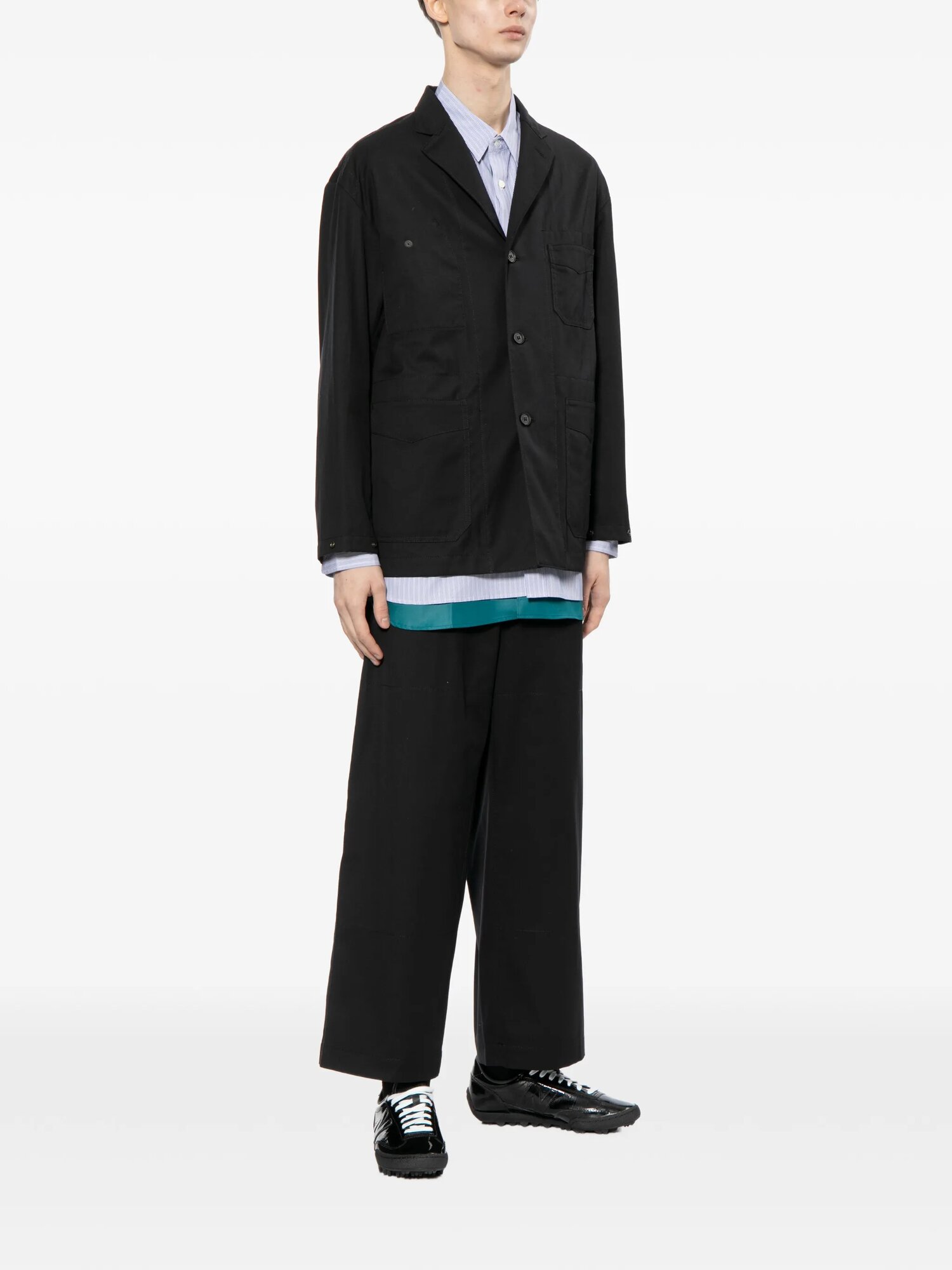 Куртка COMME des GARCONS, размер 46, black/black — фото 1