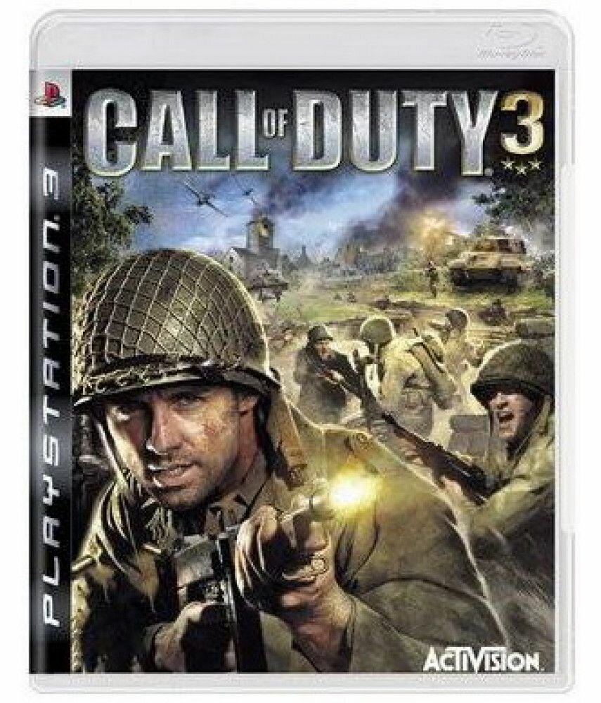 Игра Call of Duty 3. Издание на диске. Английская версия на ps3.