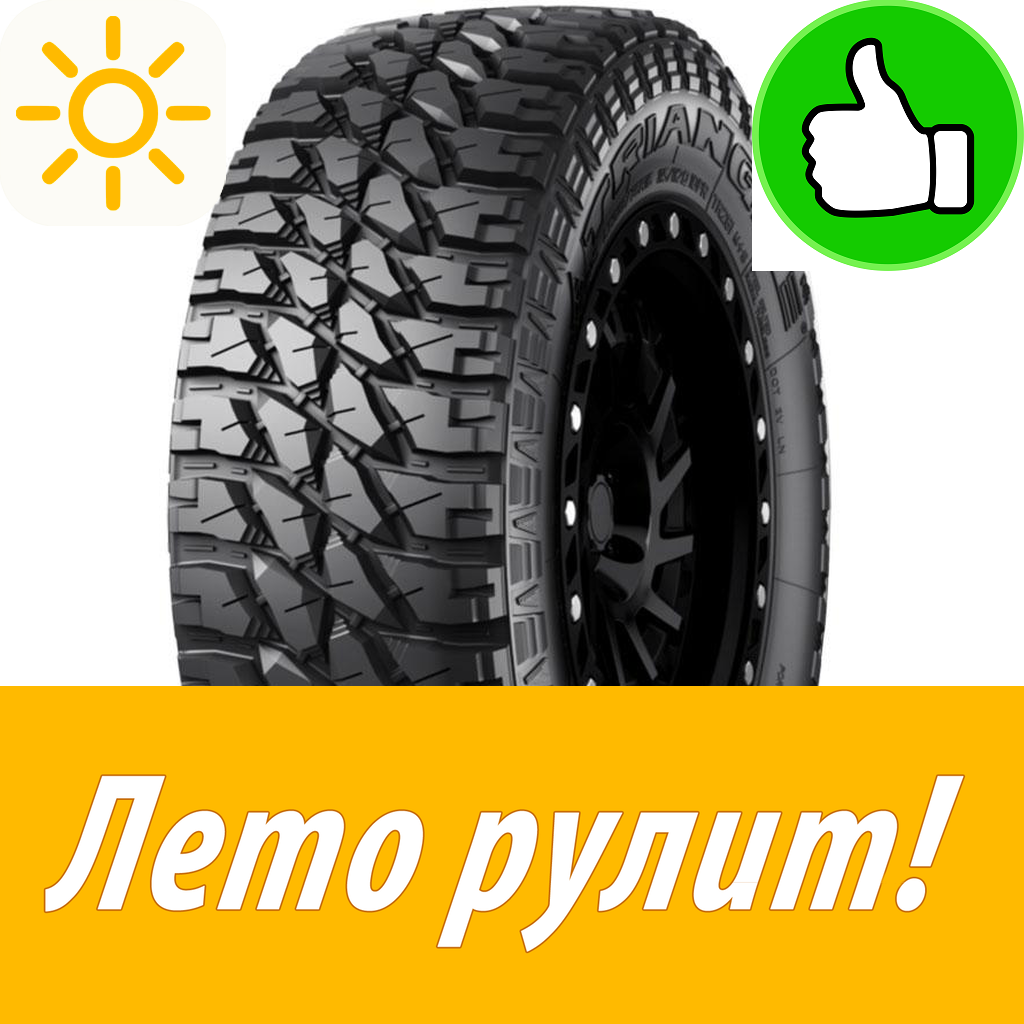 Летняя Шина Triangle 225/75 R16 Gripx M/T Tr281 115/112Q для легковых автомобилей