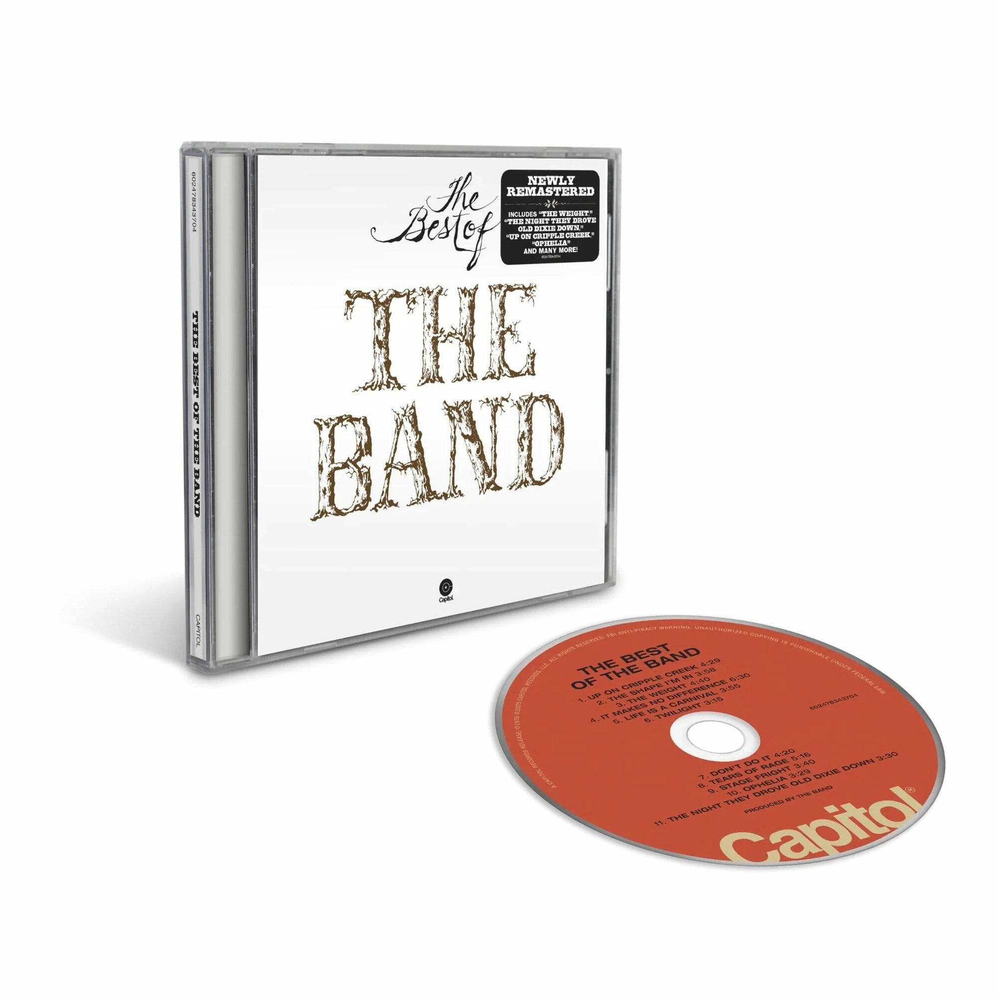 CD диск The Band - The Best Of (CD) 2025