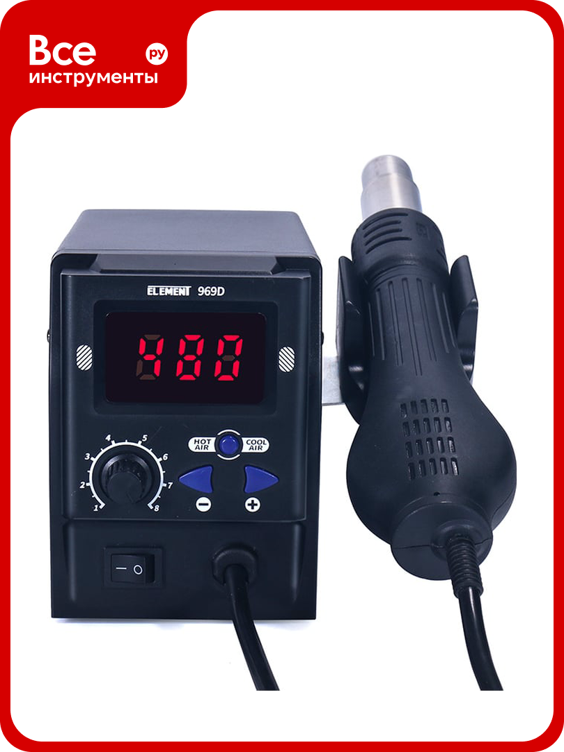 Паяльный фен ELEMENT 969D 17664