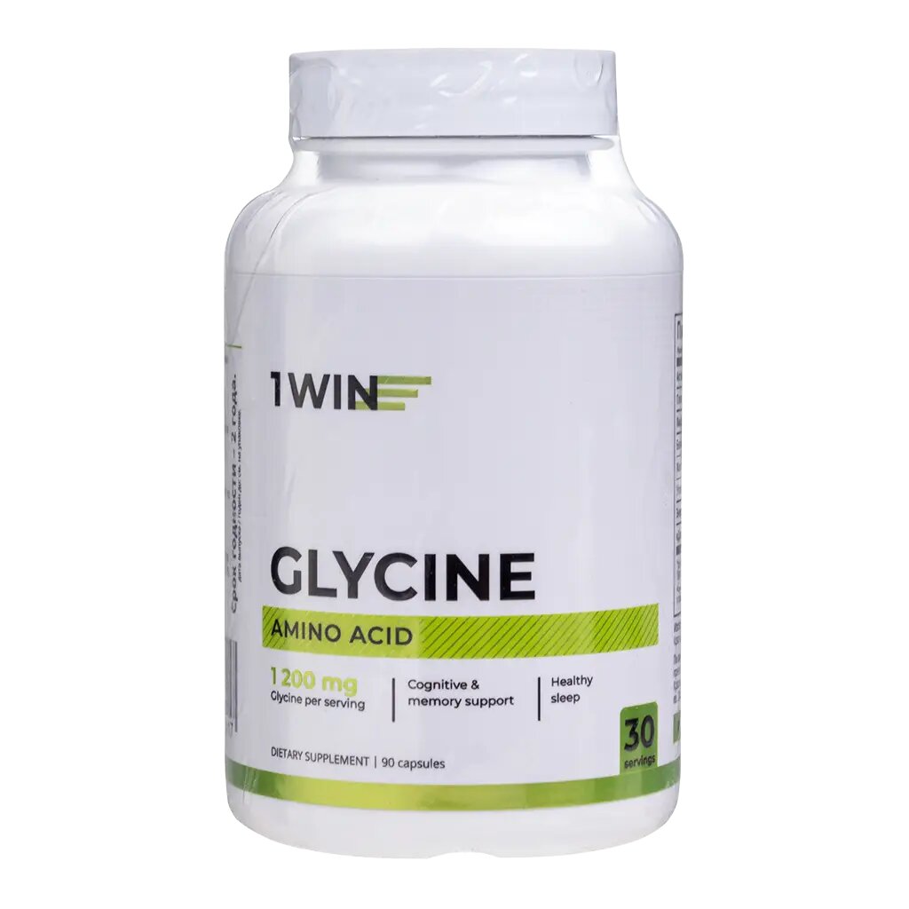 1WIN Глицин / Glycine капсулы массой 620 мг 90 шт