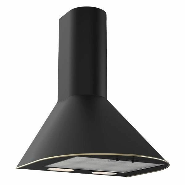 Вытяжка Elikor Эпсилон 50 Black/золотой