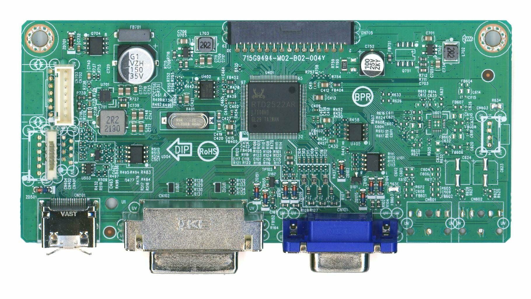 Материнская плата для монитора Asus VA247 донор компонентов