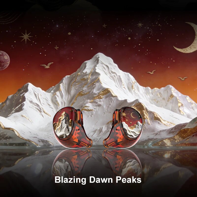 Blazing Dawn Peaks: Red-gold наушники Celest PhoenixCall II