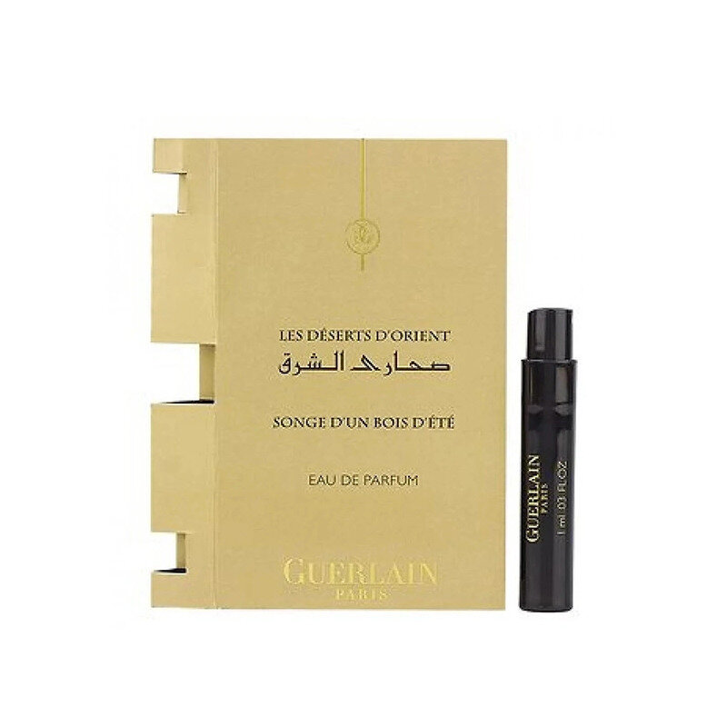 Парфюмерная вода Guerlain Songe Dun Bois D Ete миниатюра 1 мл / Пробник Герлен Сунж Дан Буа Дити / Сон летнего леса