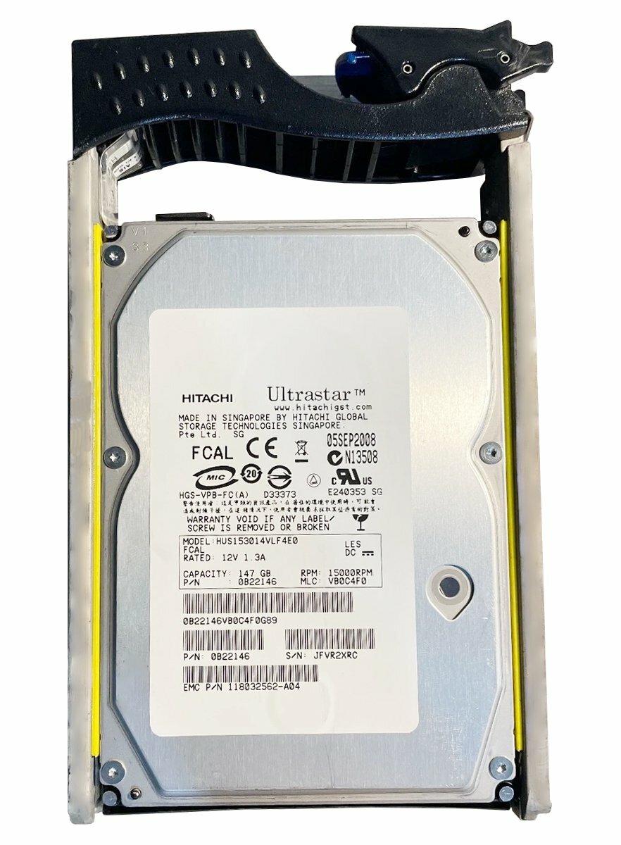 EMC EMC 147Gb 10000 Fibre Channel 3.5" HDD 0B22146