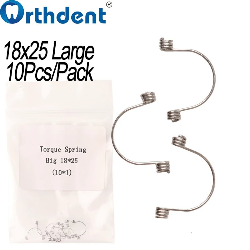 Ортодонтические пружины Orthdent 18x25 Large, 10 шт.