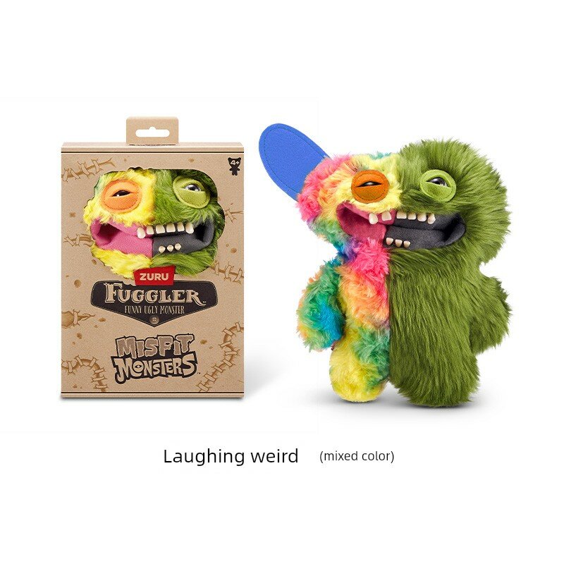 Fuggler 15726 Series Цветная Улыбающаяся Плюшевая Игрушка (Многоцветный и Зеленый)