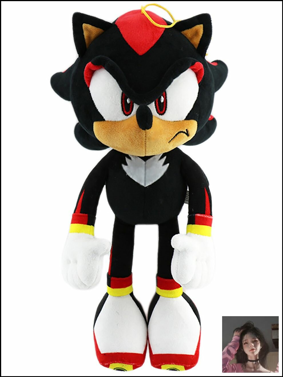 Плюшевая игрушка Sonic"Sonic The Hedgehog" Shadow 30cm
