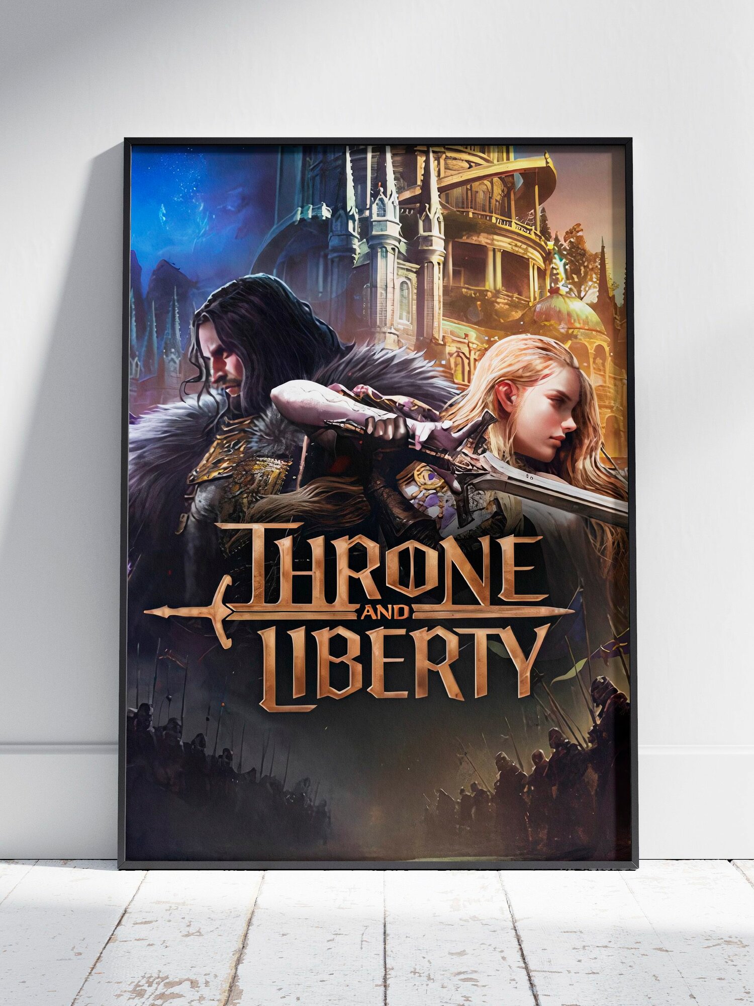 Плакат на стену для интерьера Трон энд Либерти (Throne and Liberty 3) - Постер по игре формата A3 (30x42 см)
