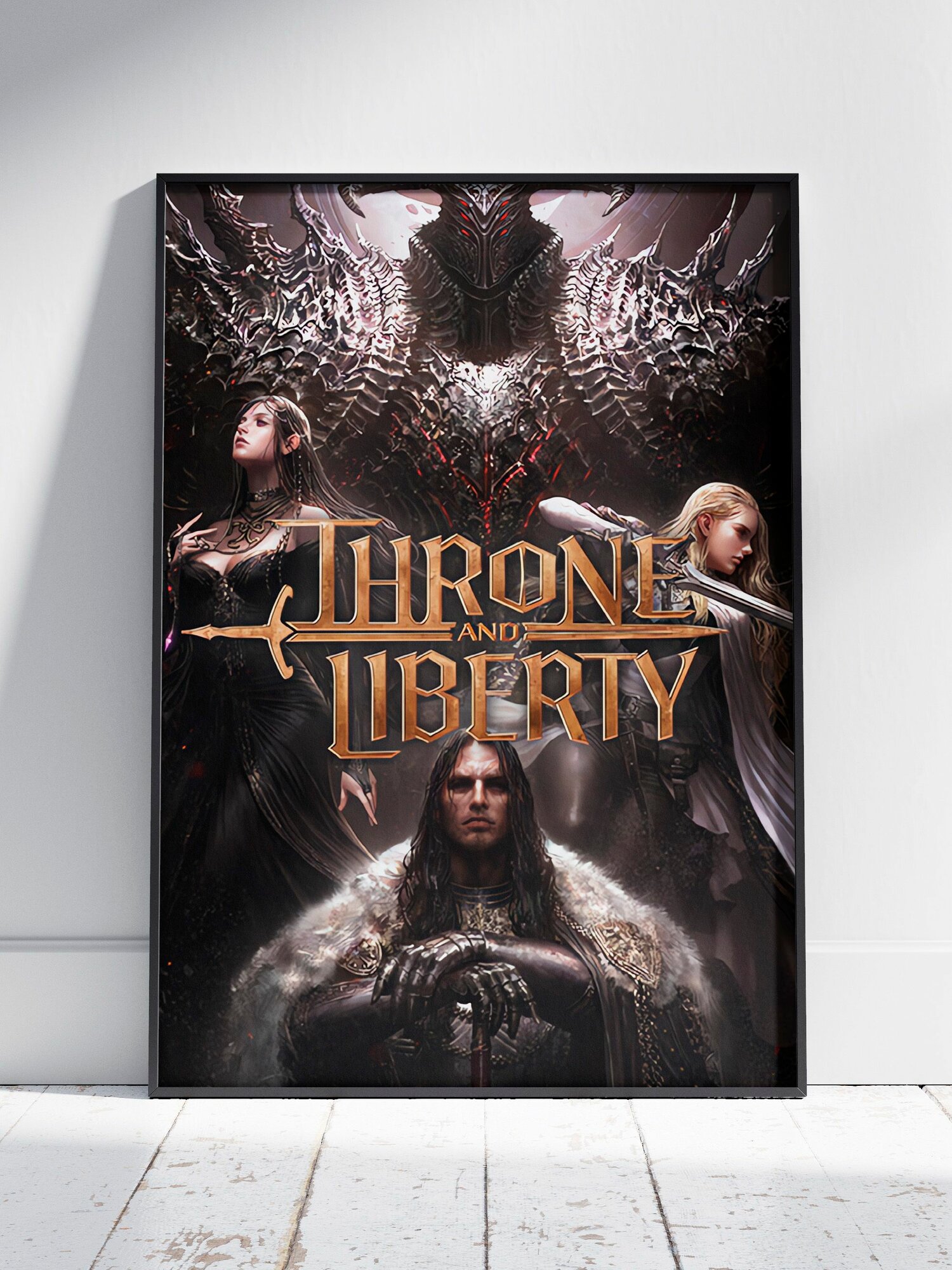 Плакат на стену для интерьера Трон энд Либерти (Throne and Liberty 4) - Постер по игре формата A4 (21x30 см)