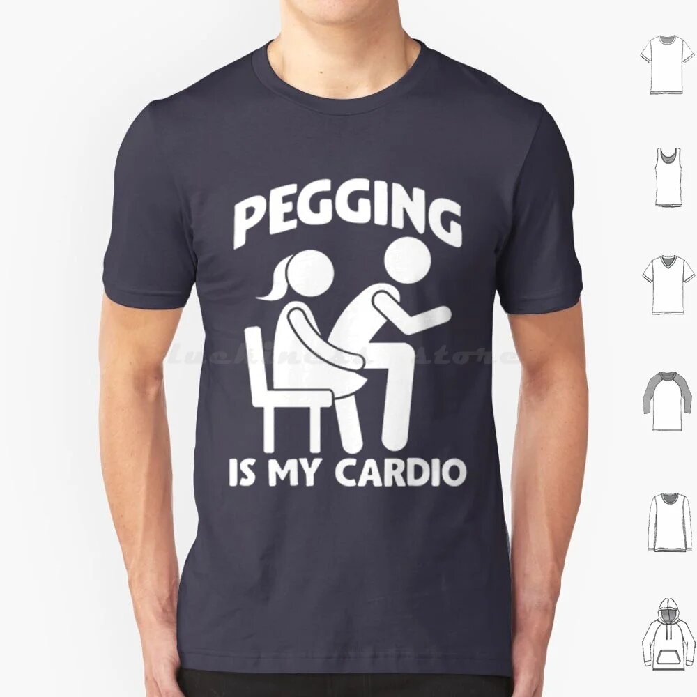 Футболка Pegging Is My Cardio Wanderballon