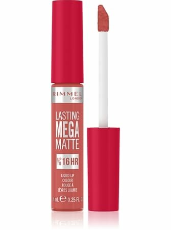 Губная помада Rimmel Lasting Mega Matte, оттенок coral sass, 7,4 мл