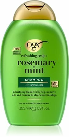 Шампунь для волос OGX Rosemary Mint, очищающий, для жирной кожи головы, 385 мл
