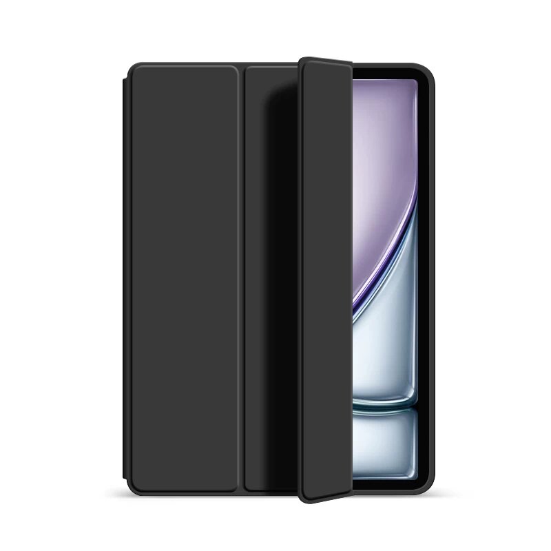Защитный полный корпус мягкий чехол для iPad Mini серии 1/2/3 7,9 дюйма, благородный черный складной дизайн