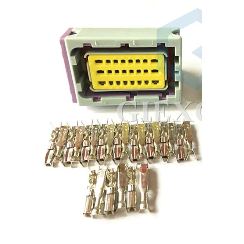 Автомобильный разъем ЭБУ FCI 211PC249S8005 серый 24 контакта, 1 Sets Female