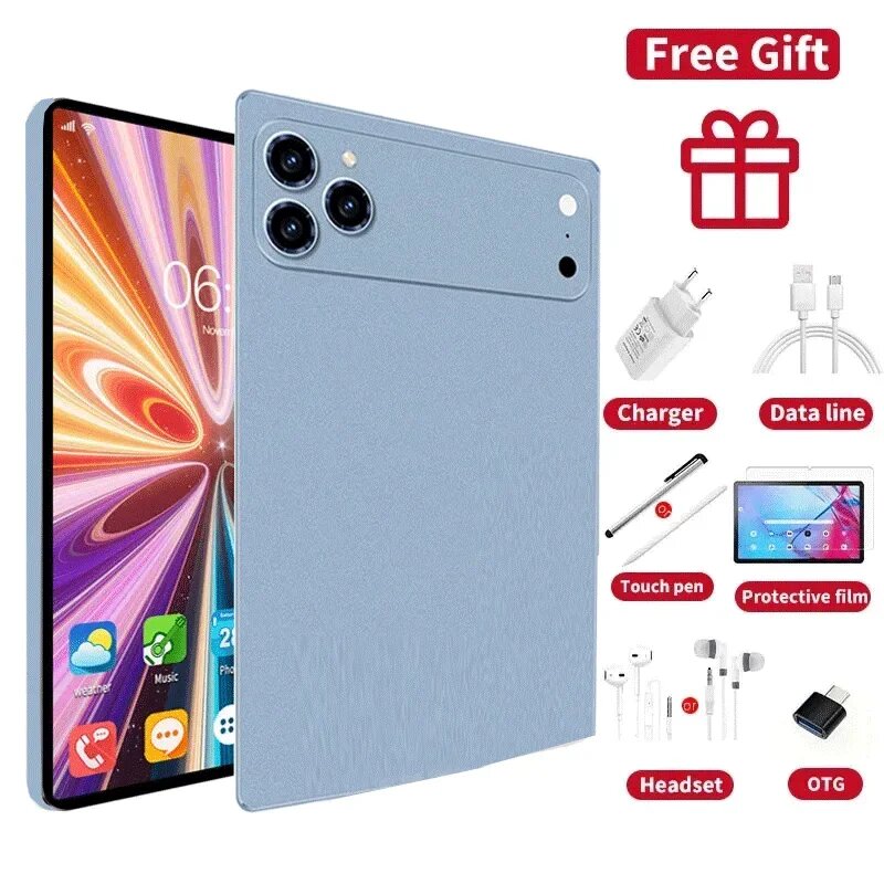 Планшет 24GB 2TB Blue 2026 Pad 17 Pro Max