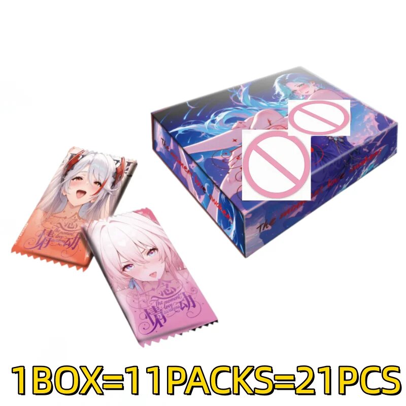 Коллекционные карточки Anime Goddess Feast Series 2, Розовый, J-1BOX