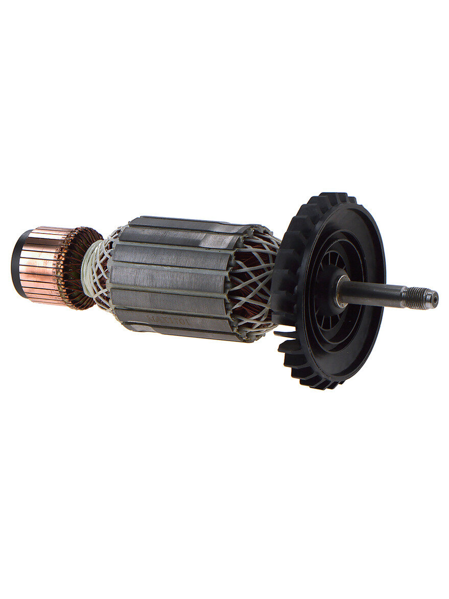 Ротор (Якорь) BOSCH GWS 20-230 (L-220 мм, D-54 мм, резьба М10 (шаг 1.0 мм))