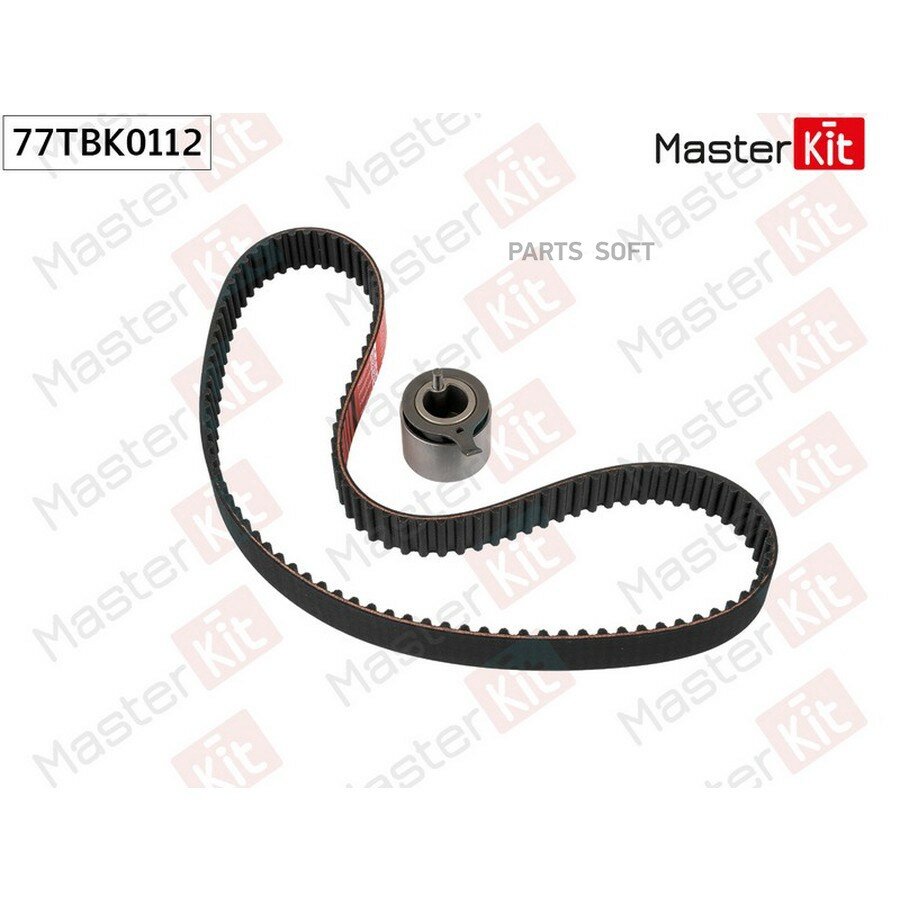 Комплект ремня ГРМ Chevrolet Aveo(T250, T255) 05-, Daewoo Matiz(M200, M250) 05-18 MASTERKIT 77TBK0112
