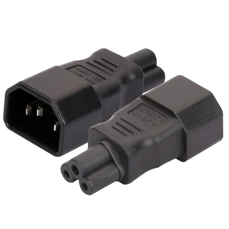 Universal IEC320 C13 C14 to C5 C6 C7 C8 C19 C20 C21 Power Adapter c14 to c5