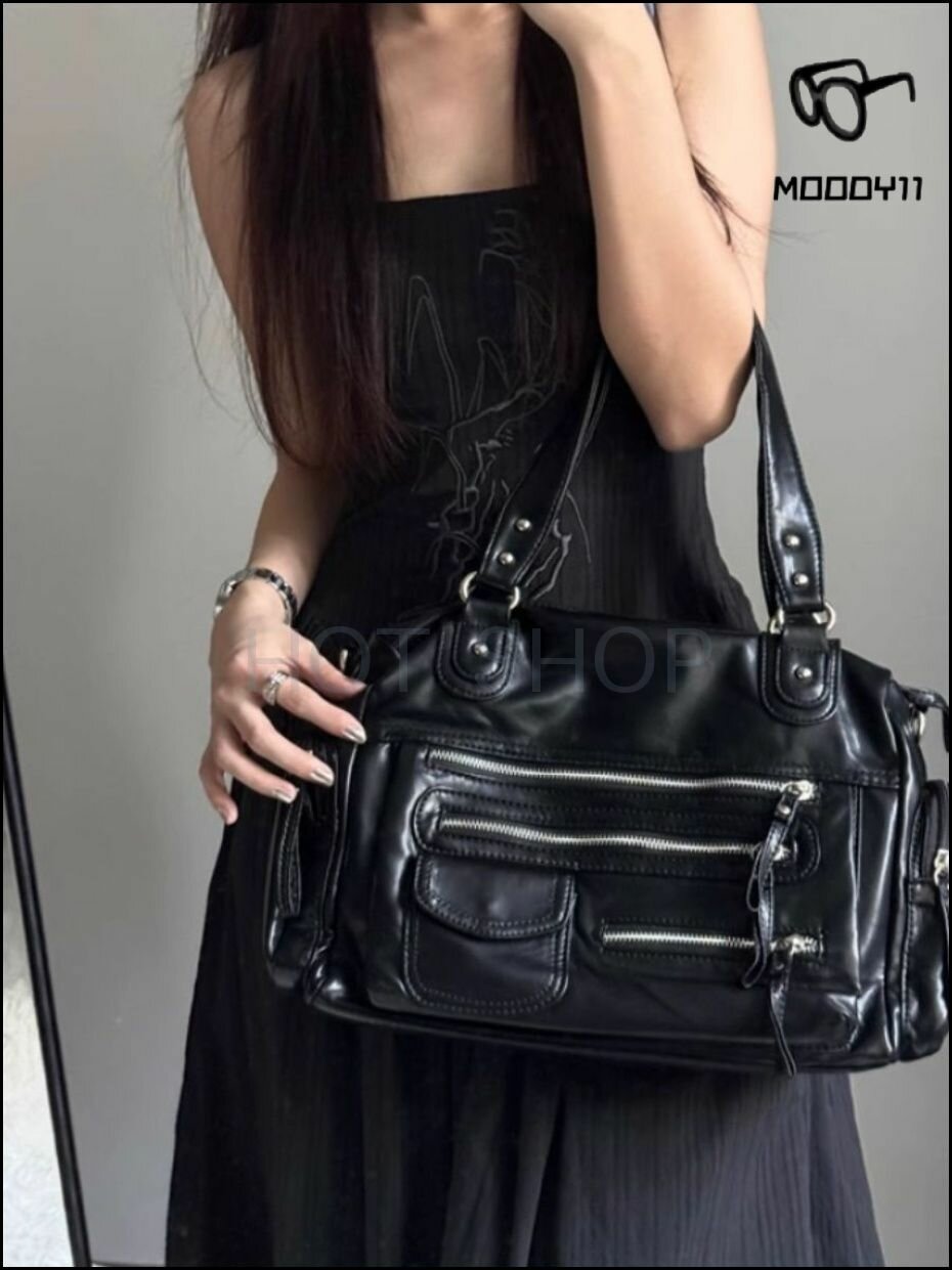 Сумка саквояж , black — фото 1