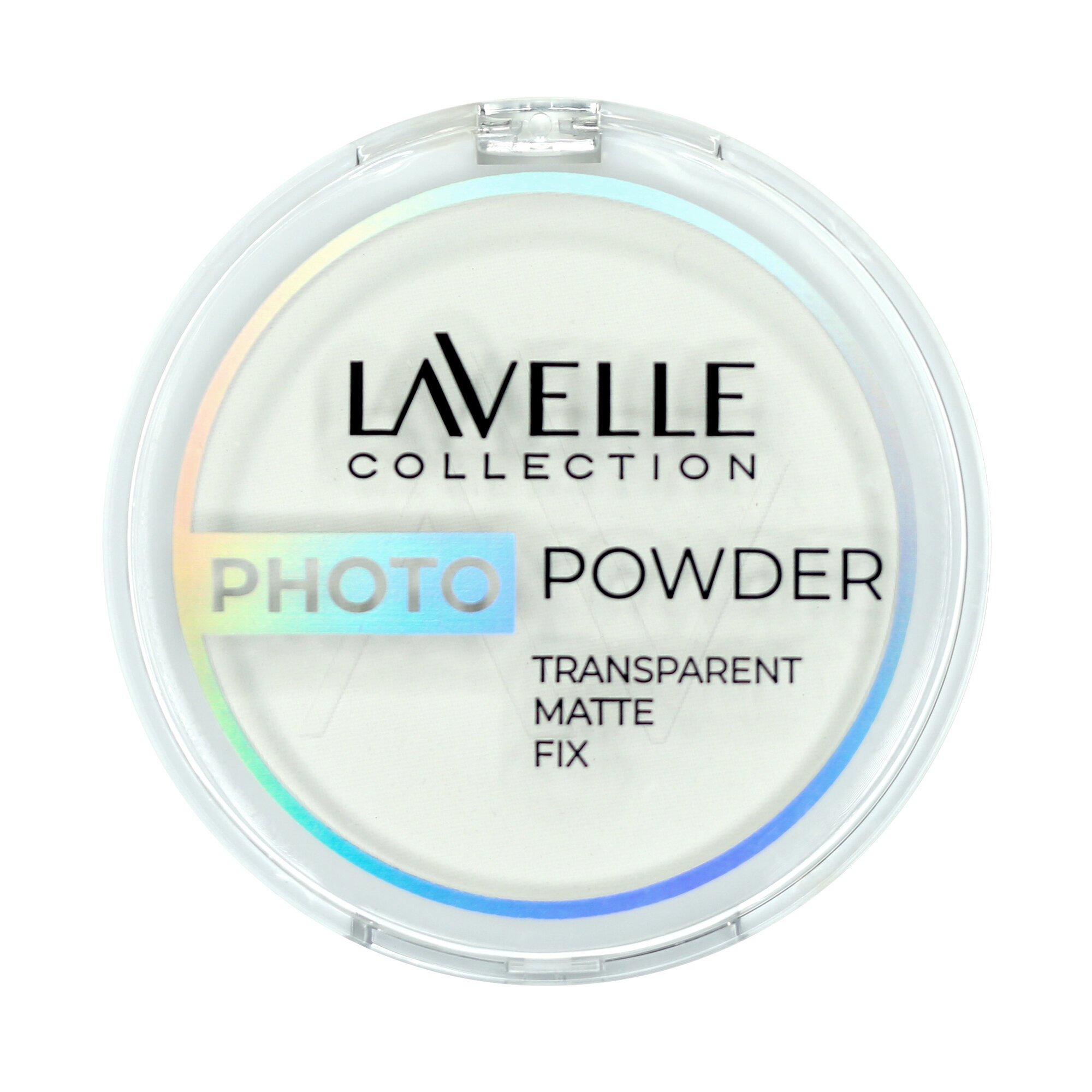 Пудра для лица Lavelle Photo Transparent Matte Fix, прозрачная, 9.5г