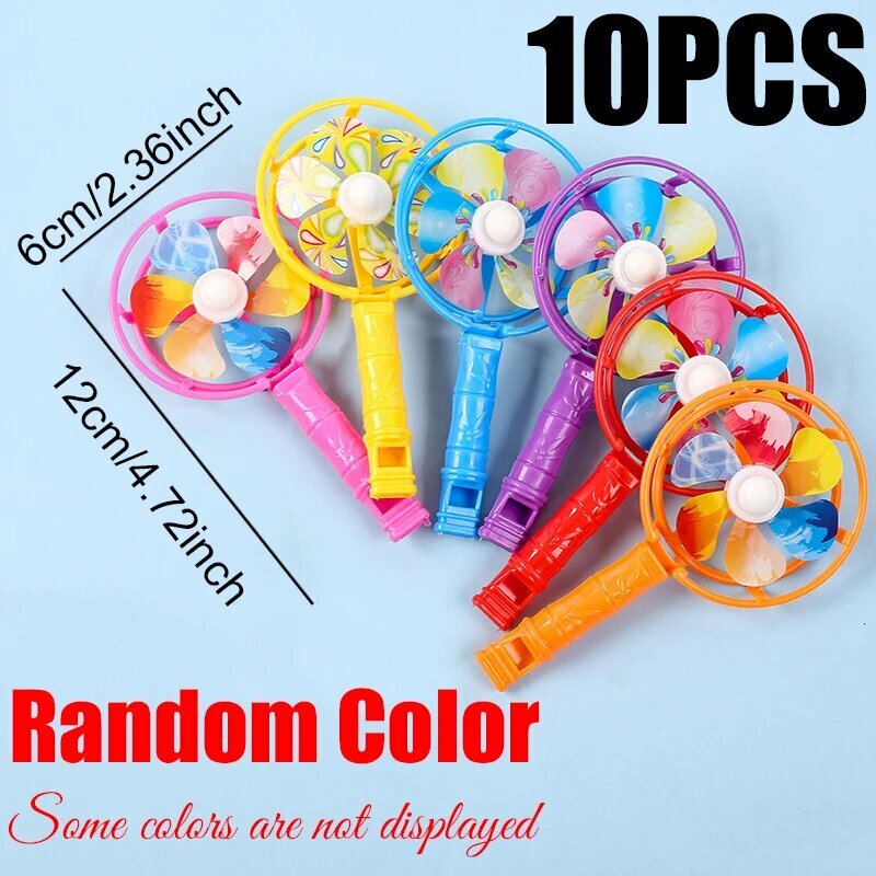 Ветряные свистки детские, 10 шт, Цвет: DKSFS-10PCS