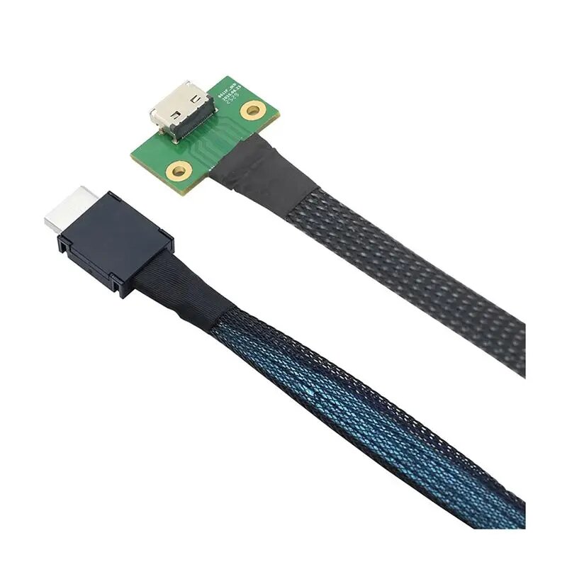 Кабель-переходник GW-PCIE Oculink SFF-8611 4I 42P на SFF-8612 4I для материнской платы, штекер-гнездо, для передачи данных