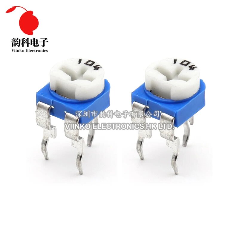 Резистор подстроечный 100 кОм 20 шт. DSSRQI RM065