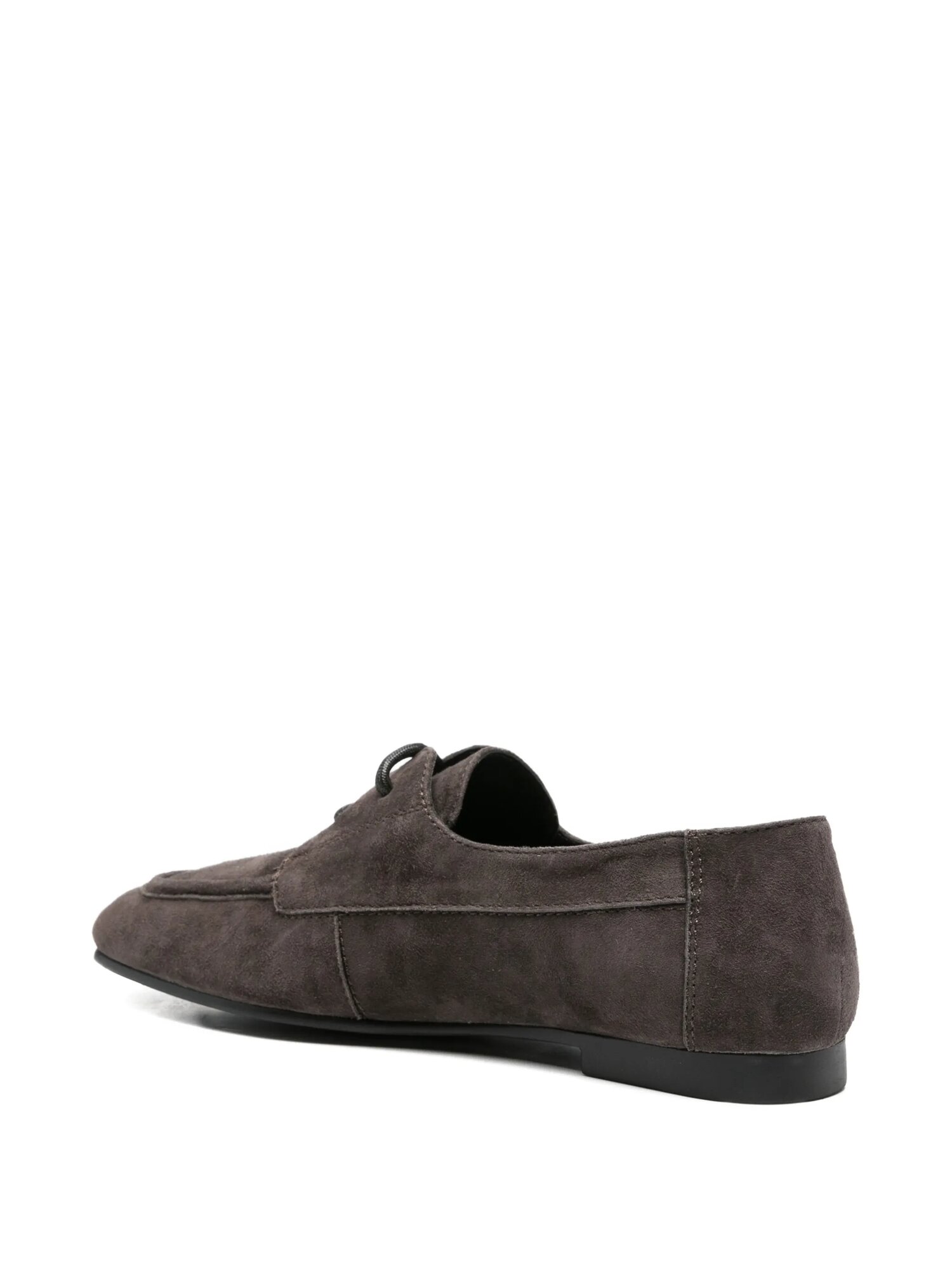 Туфли SERGIO MORETTI Suede derby shoes, размер 38, brown — фото 1