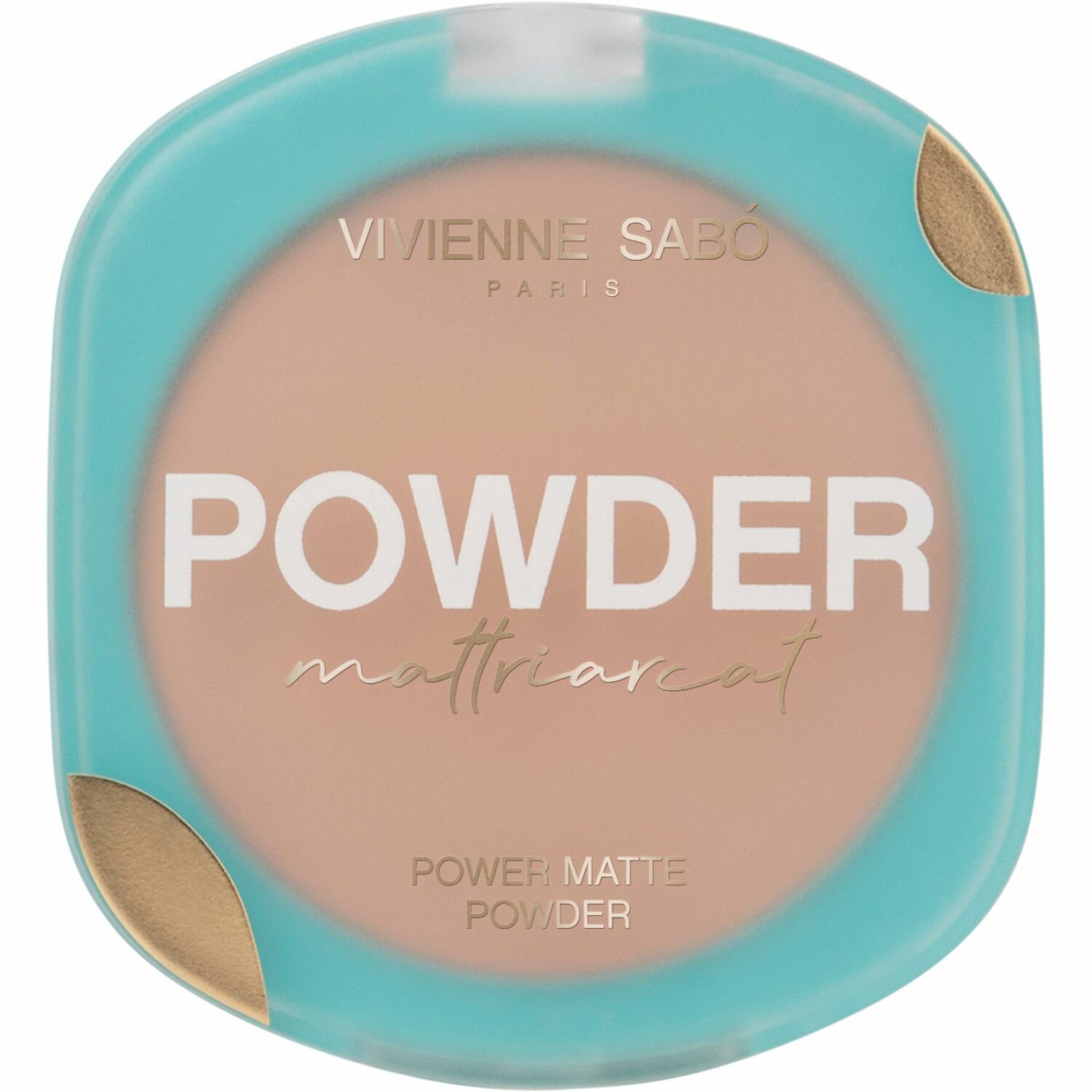 Пудра компактная матирующая, Power Matt Powder, Poudre mate puissante Mattriarcat тон 04, Vivienne Sabo, D215215124