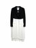Пиджак Noir Kei Ninomiya Pleated-panel cropped blazer, размер 42, black/black