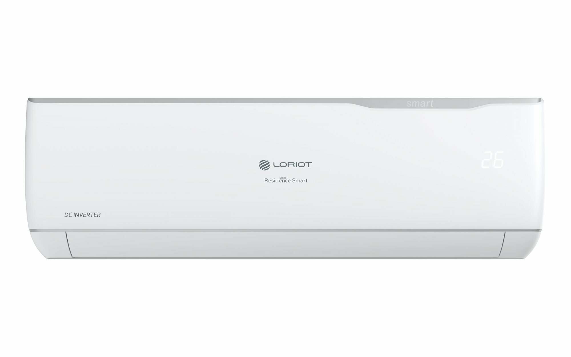Сплит-система инверторная Loriot Residence Smart, 35-54 м², 4D-поток, фильтры