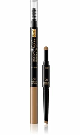 Карандаш для бровей Eveline Cosmetics Brow Styler, medium brown