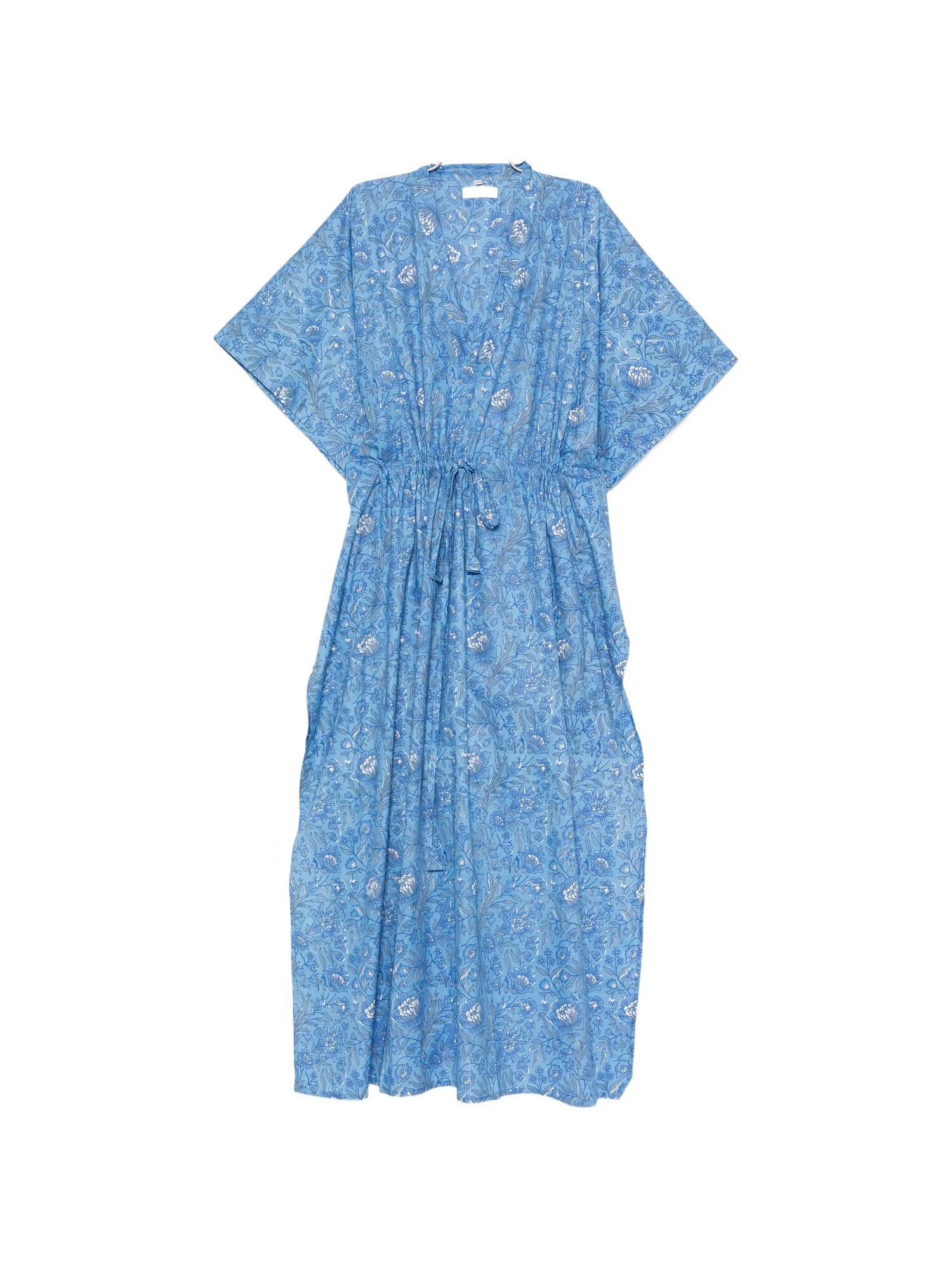 Платье Floral-print drawstring-waist dress
