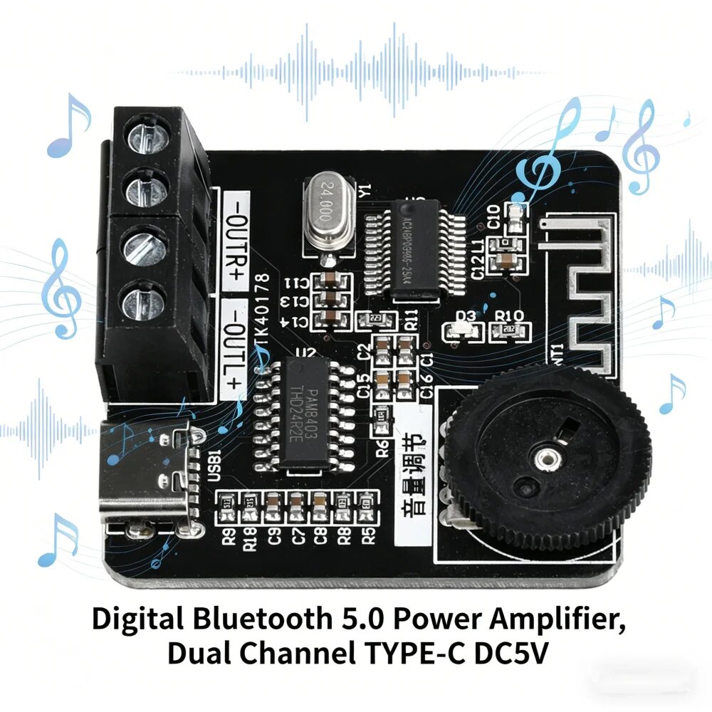 Bluetooth-усилитель Gaqqee XH-A164 PAM8403