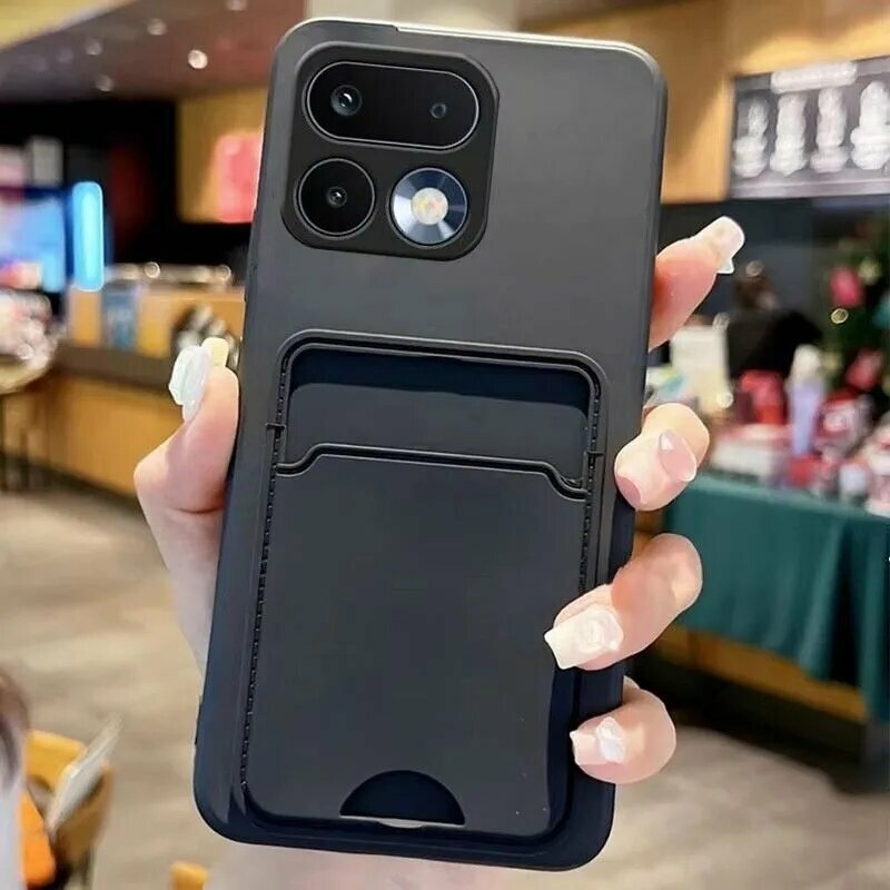 Для Realme 16 Pro 16pro 5G слот для карт памяти держатель-кошелек для Realme 16 Pro силиконовый бампер защитные чехлы для камеры Капа