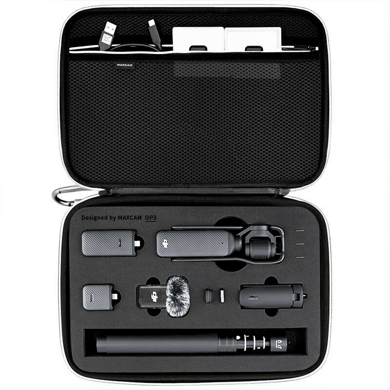 Чехол MAXCAM, для DJI Osmo Pocket 3, защитный, ударопрочный, водостойкий