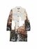 Пальто Junya Watanabe Tapestry frayed coat, размер 48, разноцветный