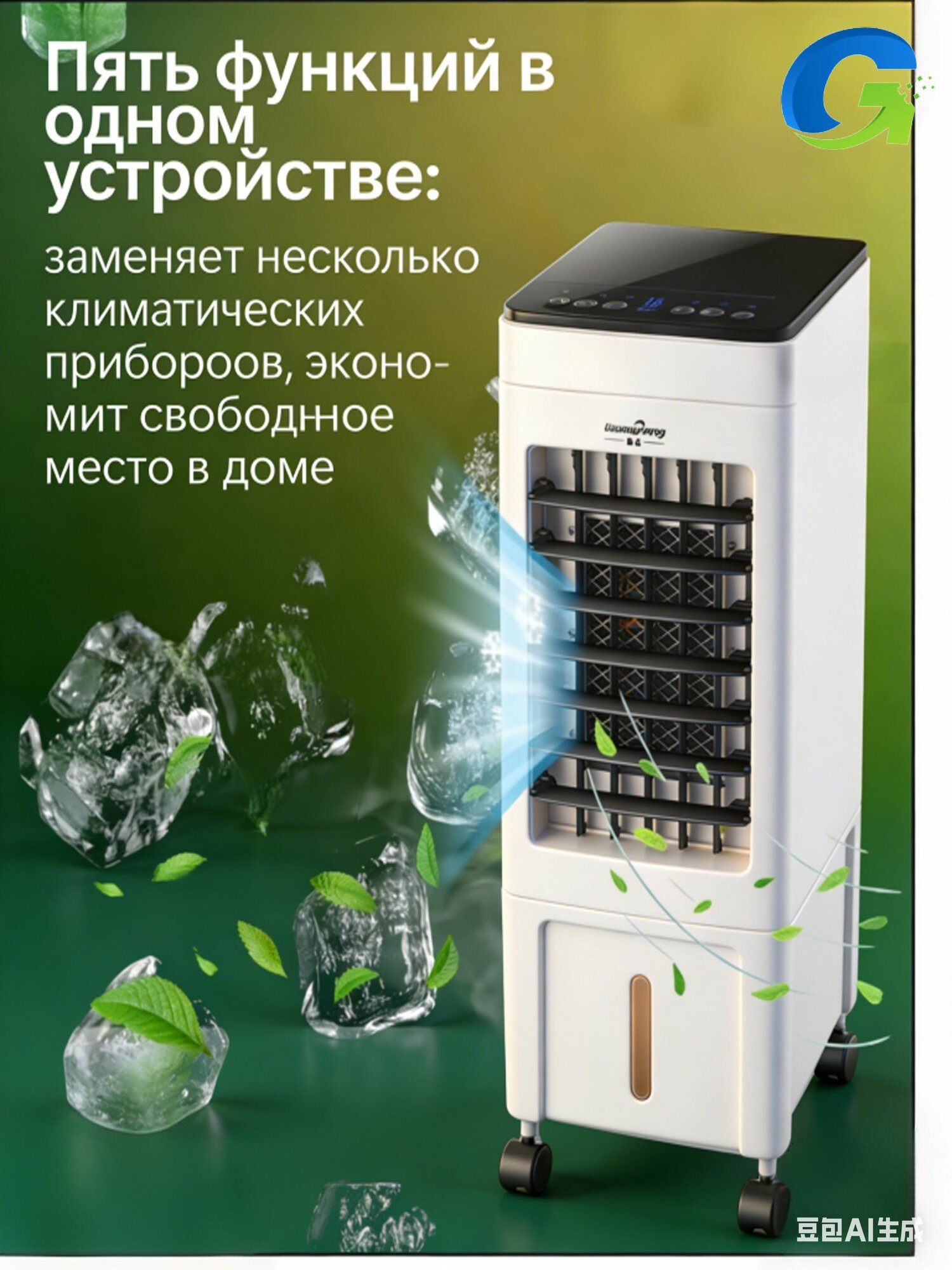 Мобильный климатический комплекс 5 в 1