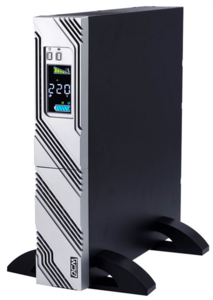 ИБП Powercom SRT-1500A LCD Smart-UPS SMART RT, Line-Interactive, 1500VA/1350W, Rack/Tower, IEC 8*C13, Serial+USB, SNMP Slot, подкл. доп. Батарей (1157679)