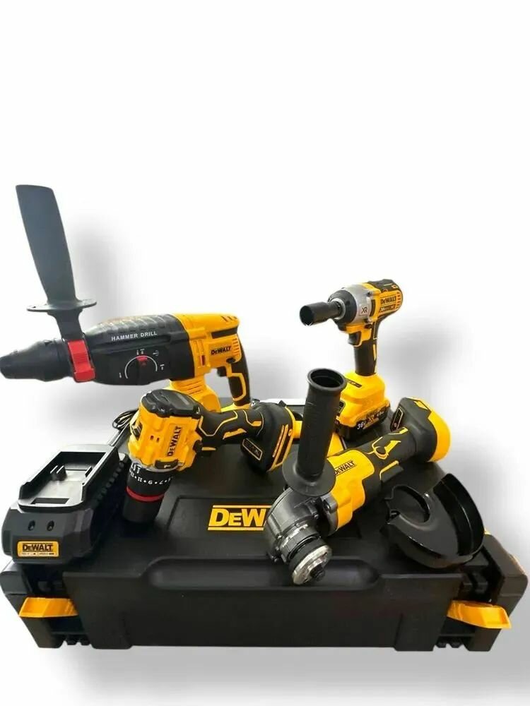 Набор аккумуляторных электроинструментов Dewalt 4 в 1, 36V, 6Ah