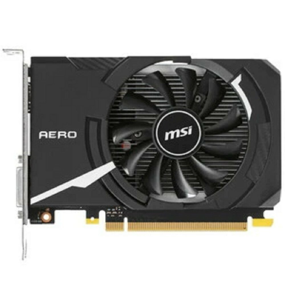 MSI Видеокарта GT 1030 AERO ITX 2GD4 OC GT1030 2ГБ DDR 4